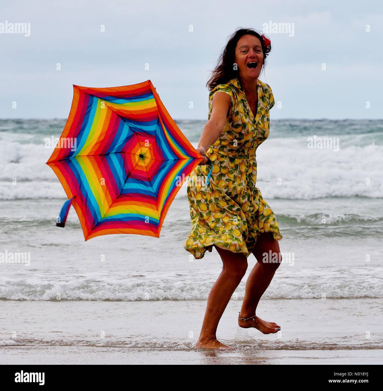 UK Weather: Sunshine or rain? Laughing Raich Keene finds unpredictable ...