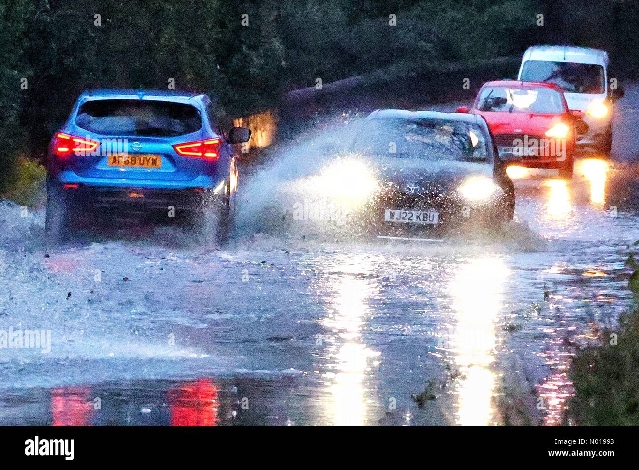 UK weather: Storm Ciarán brings 80mph winds and heavy rain to Devon ...