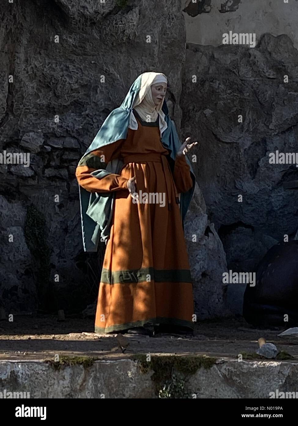 Christmas nativity scene The Franciscan centenary (1223-2023), Vatican ...