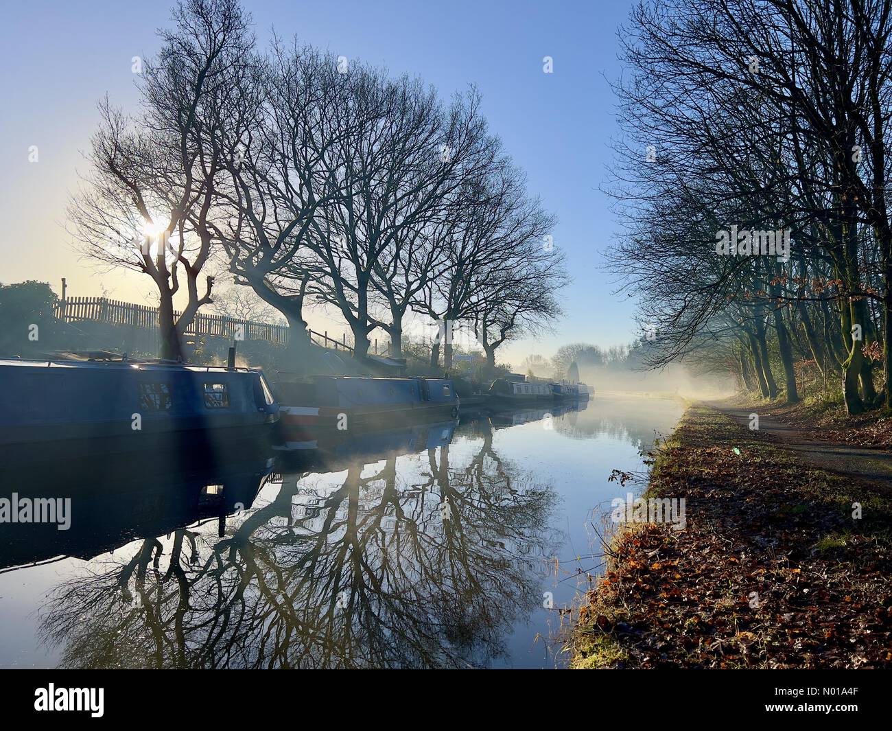 Adlington, Lancashire. 6th Jan 2024. UK Weather: sunny and frosty in ...