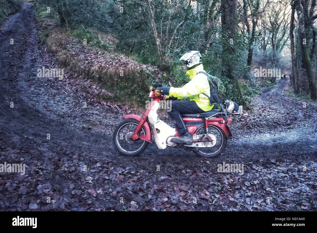 Dartmoor, Devon, UK. 6th Jan 2024. MCC Exeter Trial. A challenging long ...