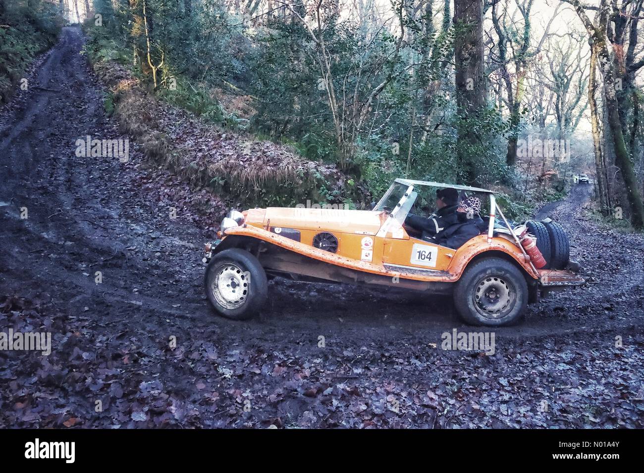 Dartmoor, Devon, UK. 6th Jan 2024. MCC Exeter Trial. A challenging long ...