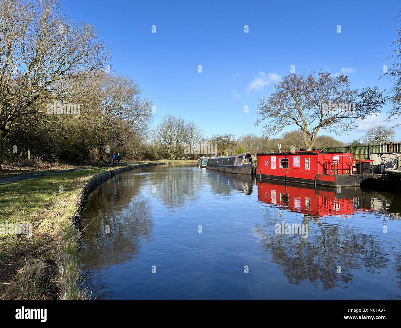 UK Weather: Sunny in Adlington, Lancashire. Reflections on a Sunny ...