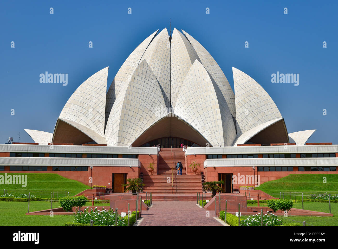 Lotus Temple, New Delhi, India Stock Photo - Alamy