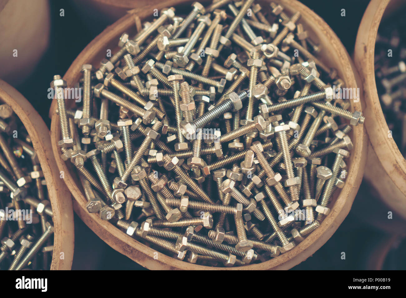 Stack of steel pipes in metal factory shop Stock Photo - Alamy