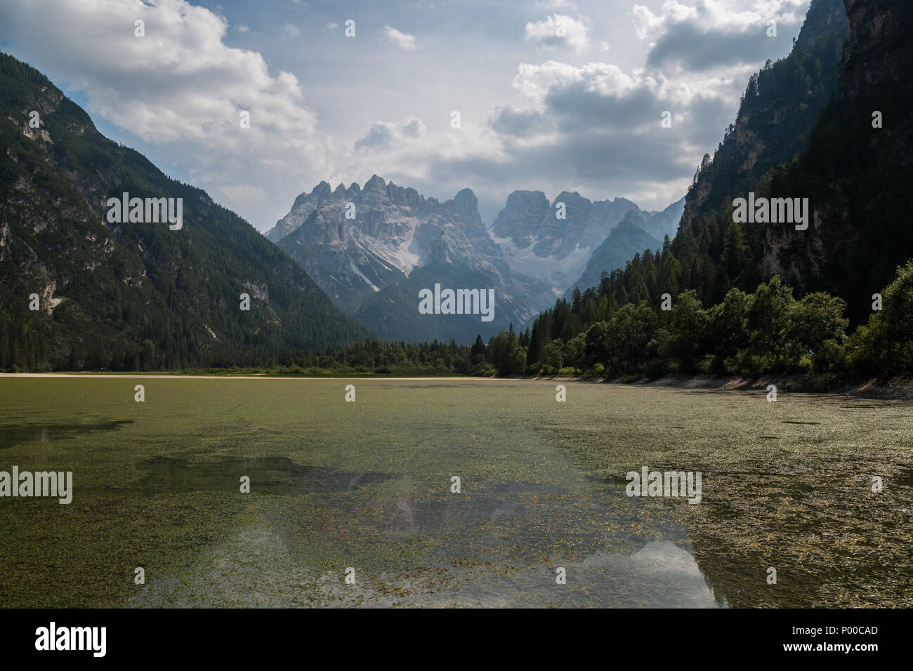 Dobbiaco toblach the landro lake durrensee hi-res stock photography and ...