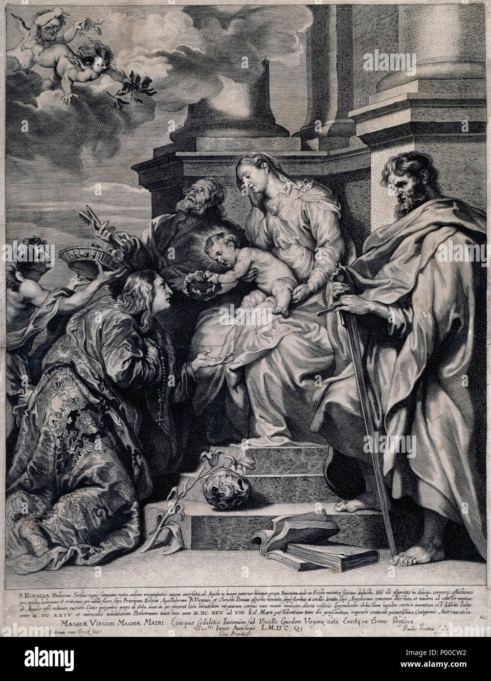 Paulus pontius iconography hi-res stock photography and images - Alamy