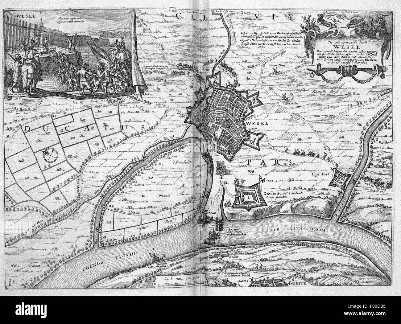 1629 map Black and White Stock Photos & Images - Alamy