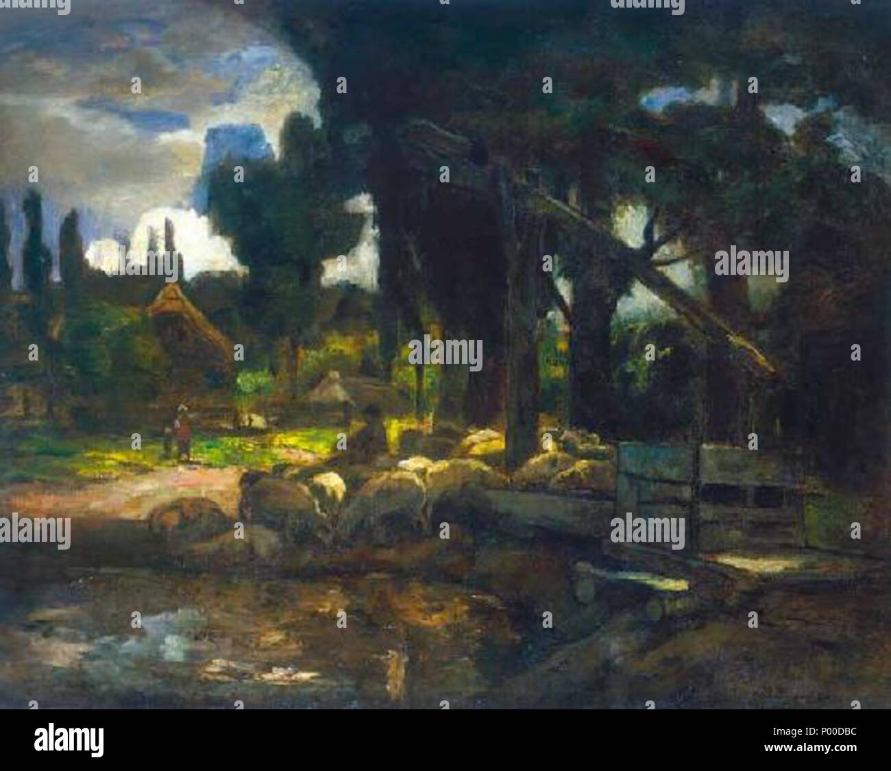 52 Iványi Midday Break 1925 Stock Photo - Alamy