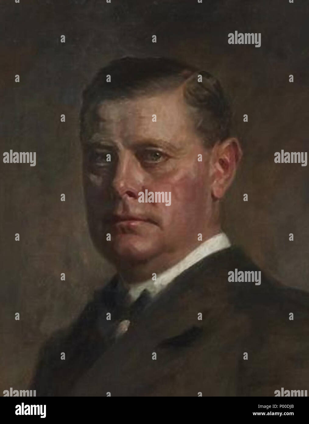 . Sir Eric Campbell Geddes (1875–1931). Statesman. Study for portrait ...