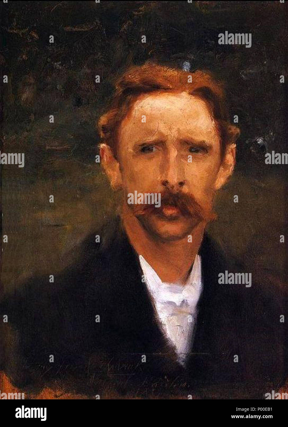 . English: Portrait of the American painter Francis Brooks Chadwick ...