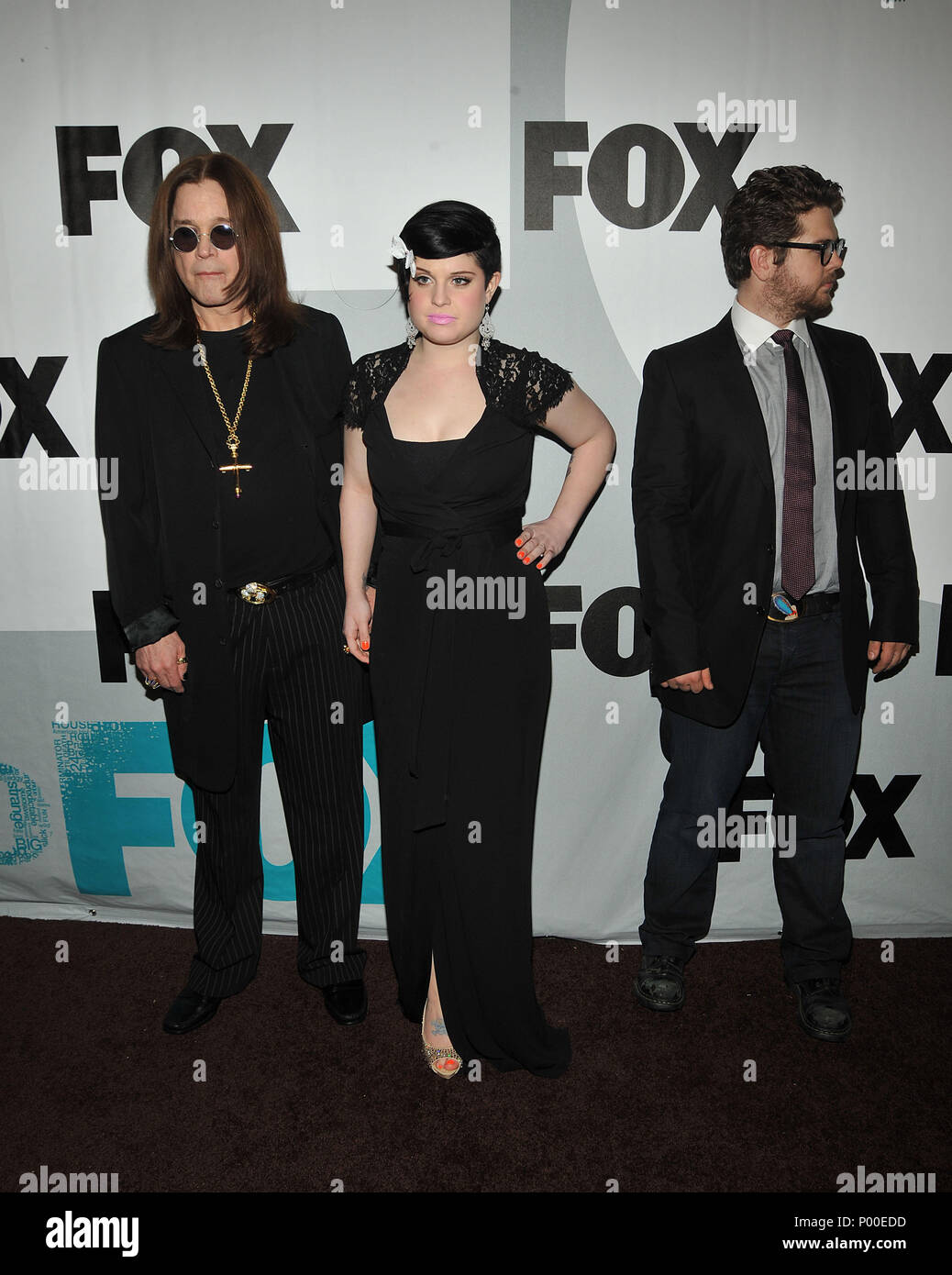 Ozzy, Kelly and Jack Osbourne - Fox tca Winter Party at the In MY House ...