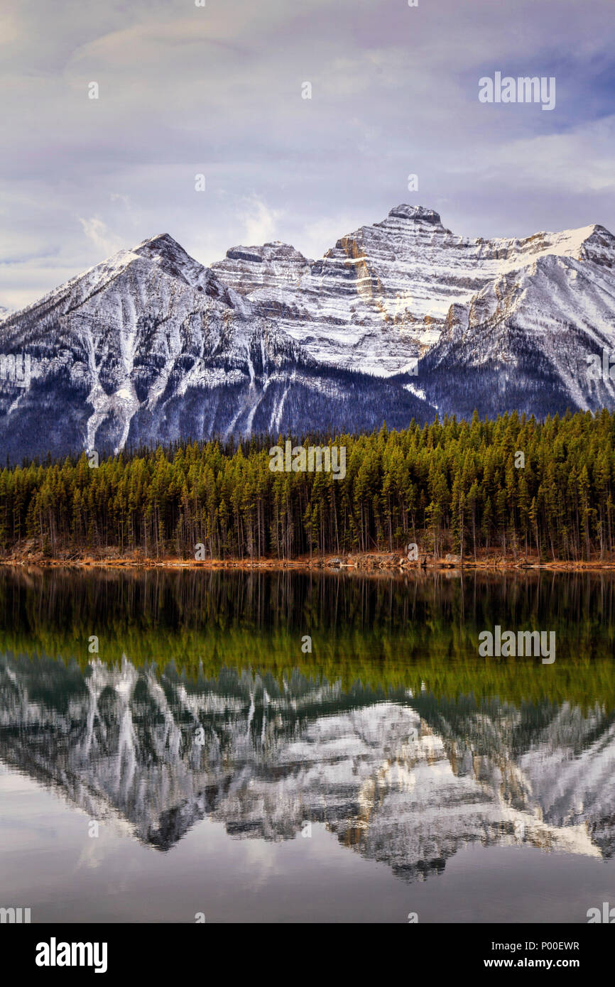Herbert Lake, Banff National Park, Canada Stock Photo - Alamy