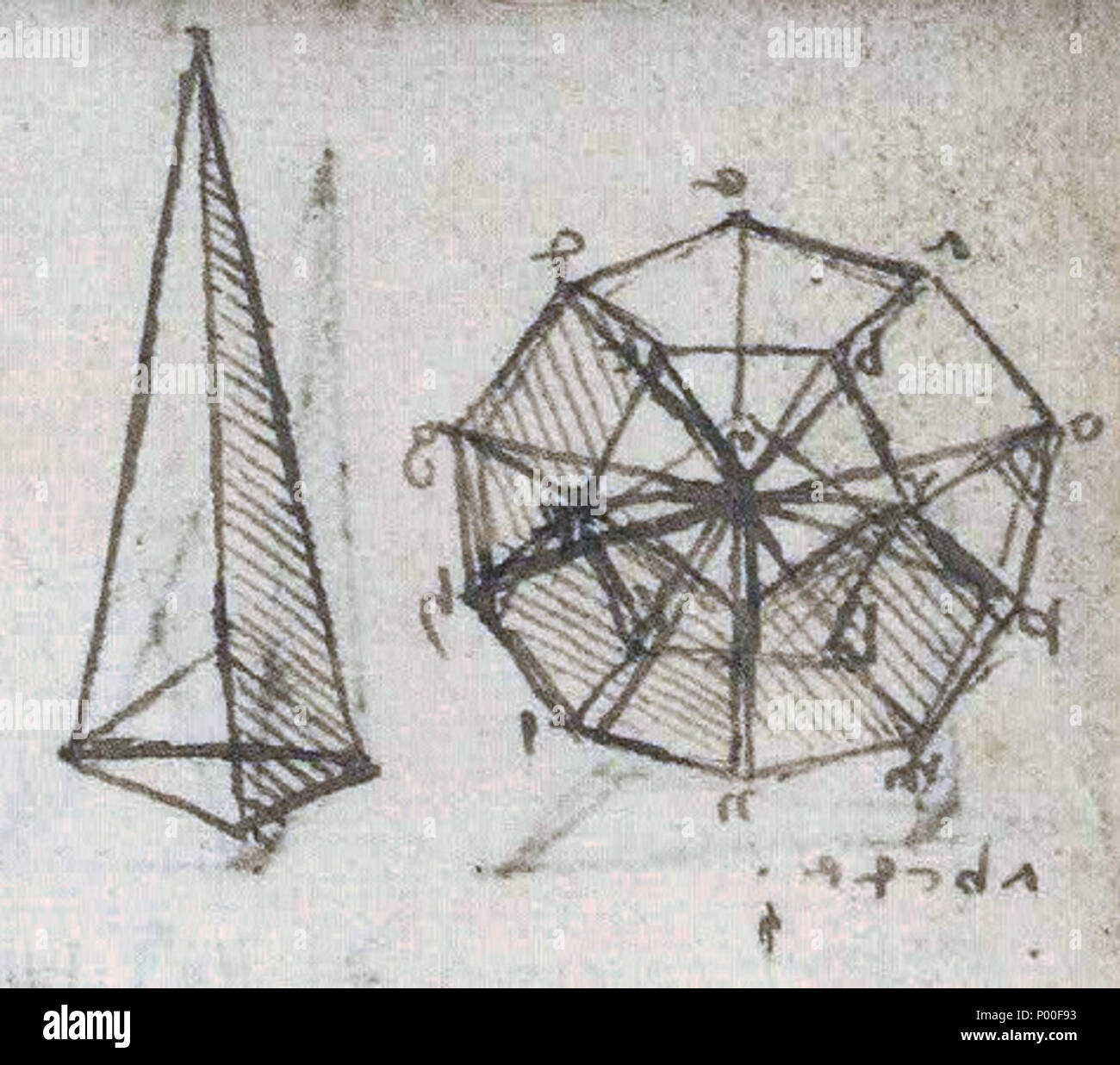Mirror writing leonardo da vinci hi-res stock photography and images ...