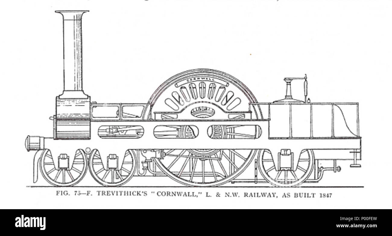 Locomotive in steam Cut Out Stock Images & Pictures - Alamy