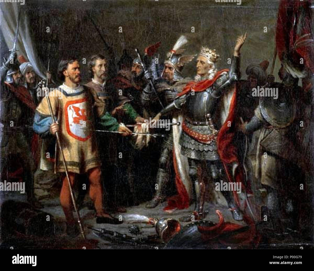 68 Maksymilian Antoni Piotrowski - Władysław Jagiełło przed bitwą pod ...