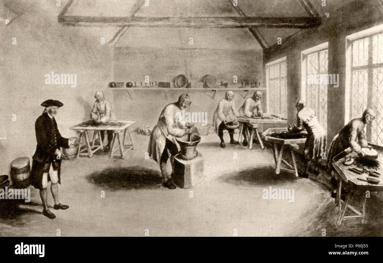 18th century english factory hi-res stock photography and images - Alamy