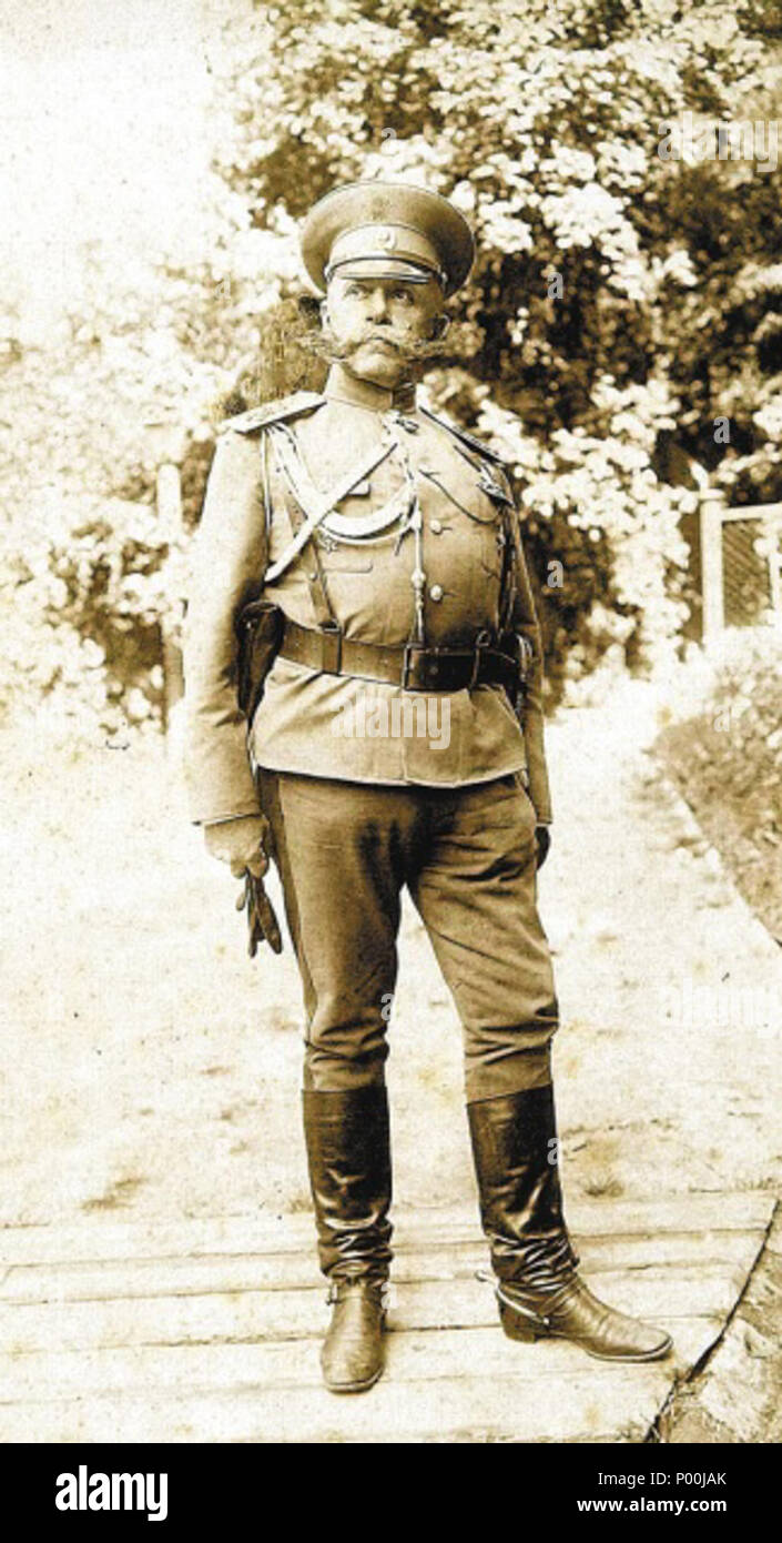 General von rennenkampf hi-res stock photography and images - Alamy