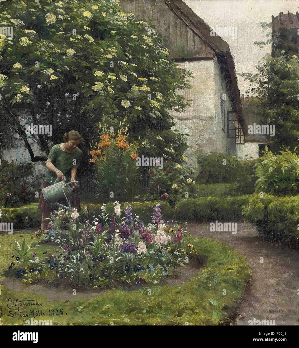 Garden 19th hi-res stock photography and images - Alamy