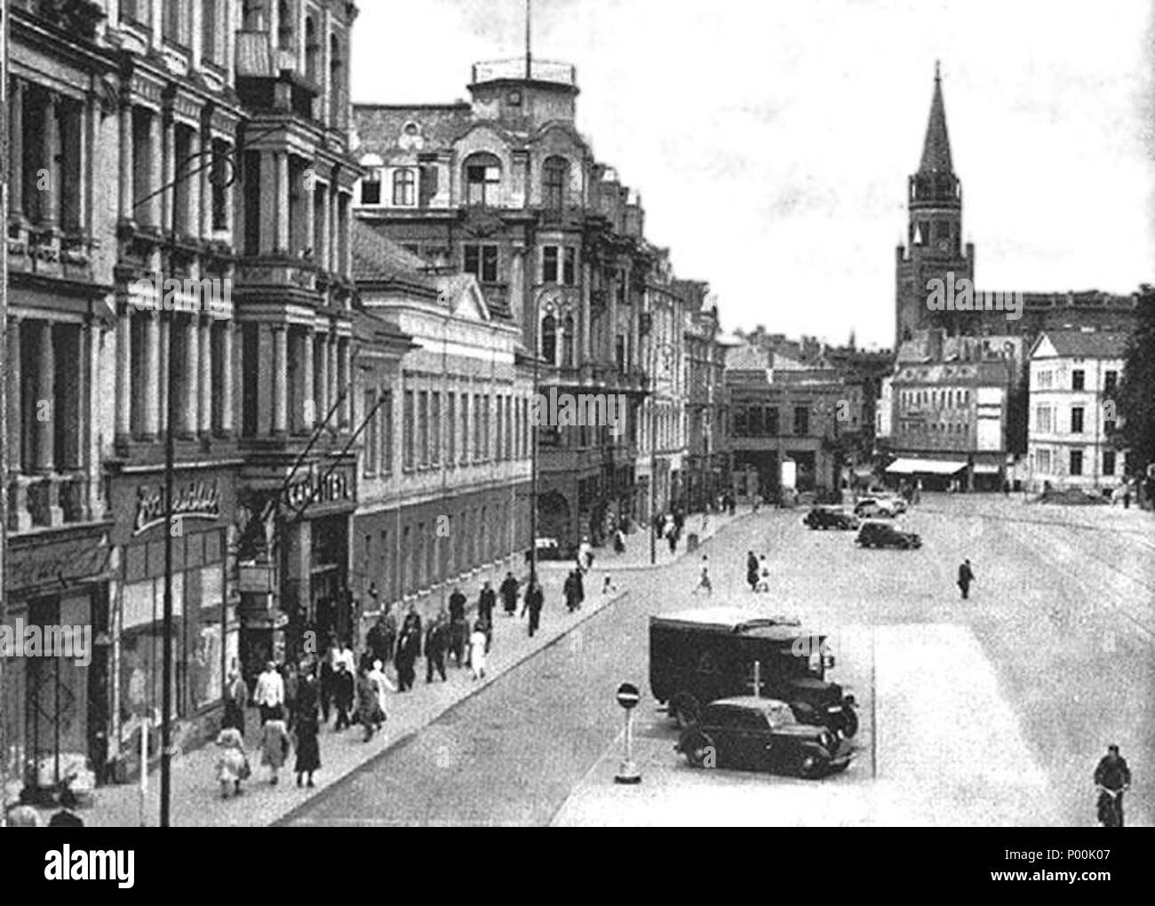 Konigsberg history map hi-res stock photography and images - Alamy