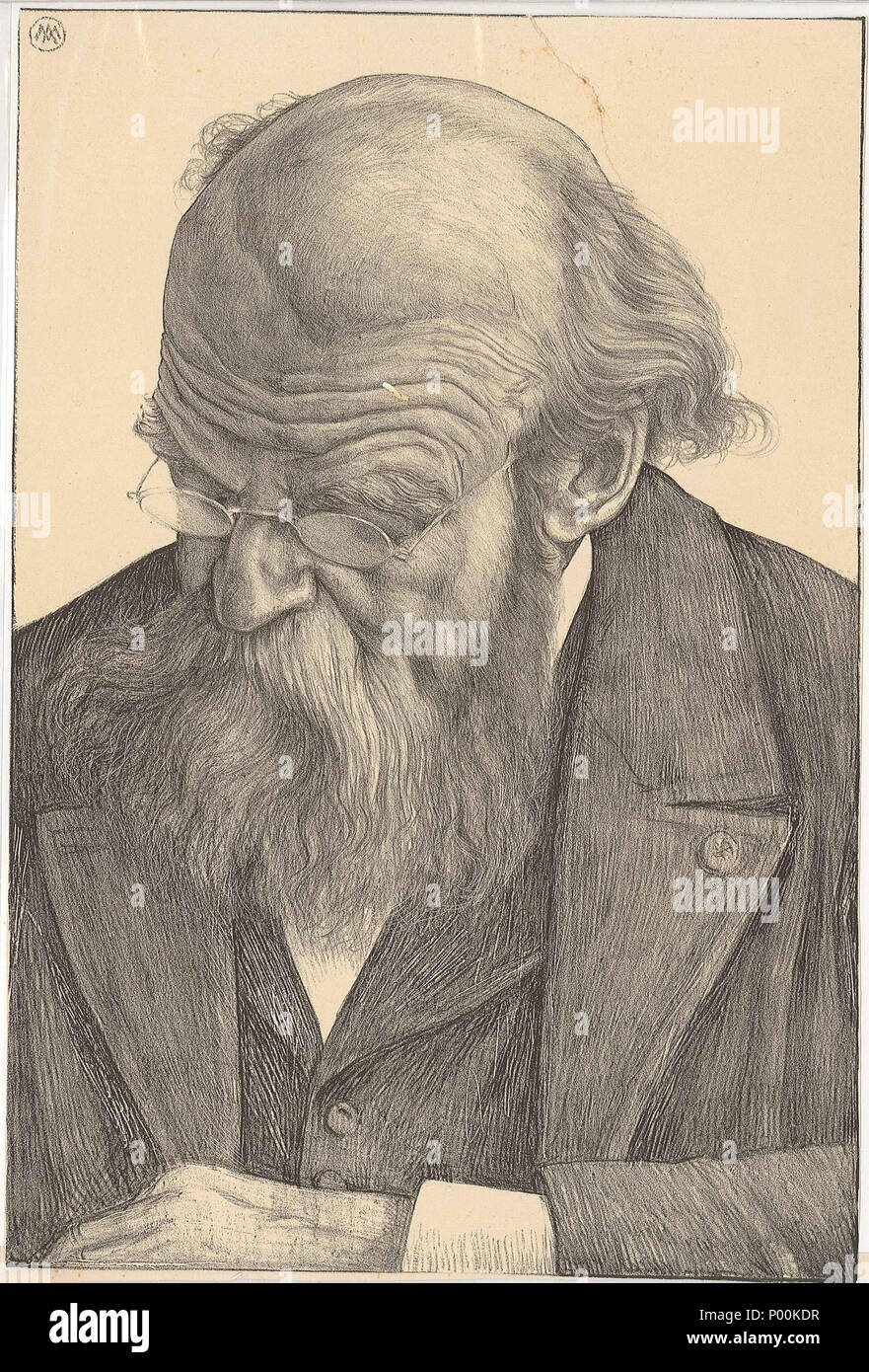 . Nederlands: Portret van Pierre Cuypers. Foto. 32 × 26 cm (12.5 × 10.2 ...