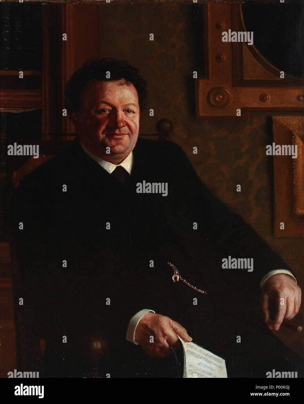 85 Portræt af skuespilleren Olaf Poulsen Stock Photo - Alamy