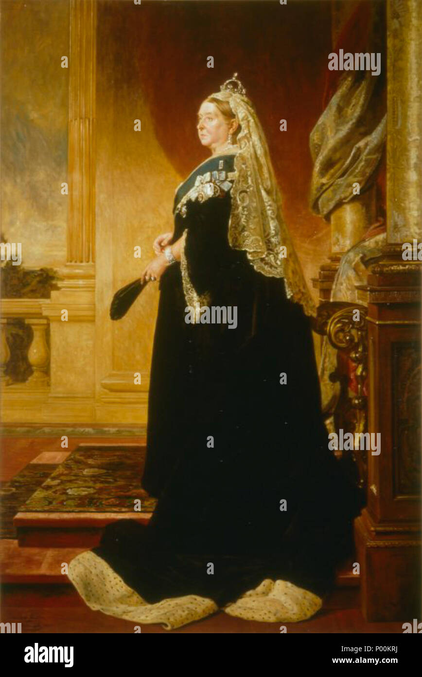 . English: Work by Henry Macbeth-Raeburn 86 Queen Victoria (1819-1901 ...