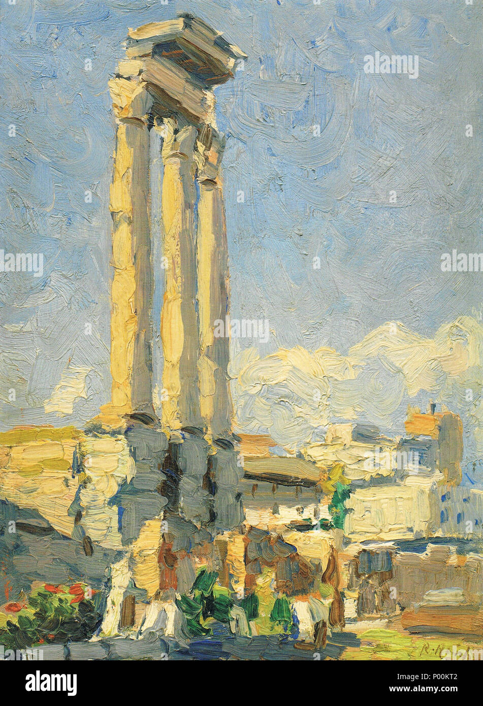 Le temple de castor et pollux hi-res stock photography and images - Alamy