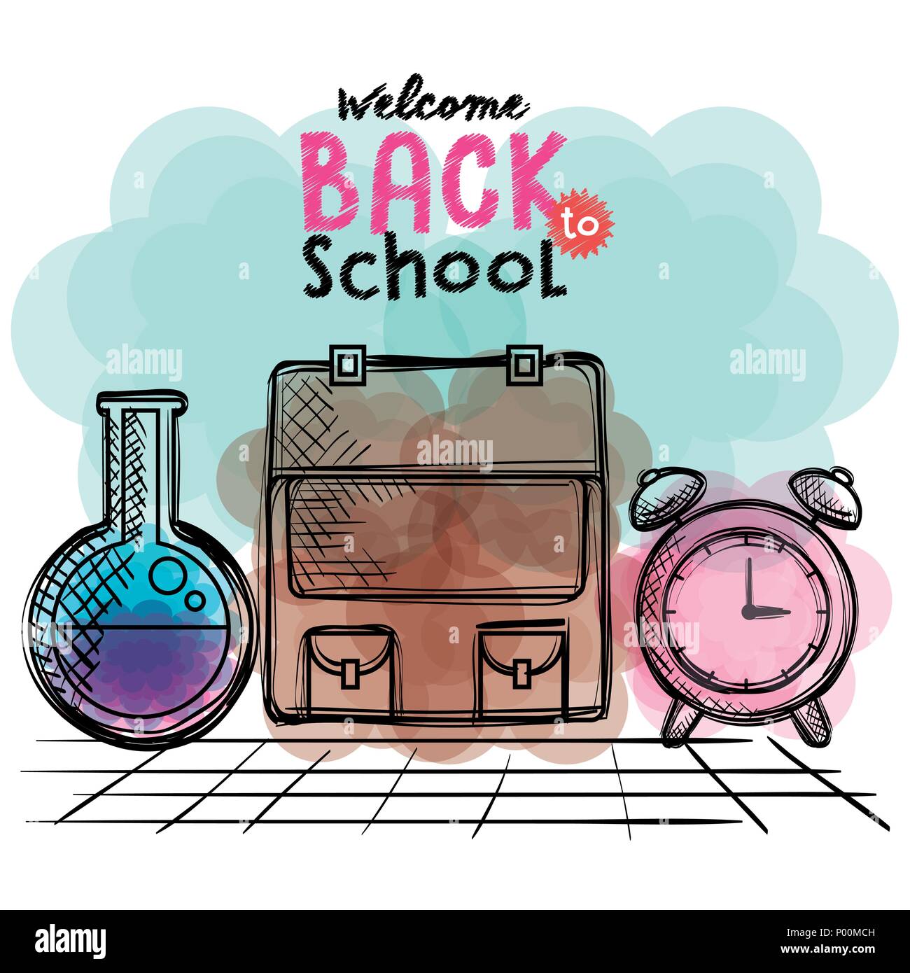 back to school set icons drawings Stock Vector Image & Art - Alamy