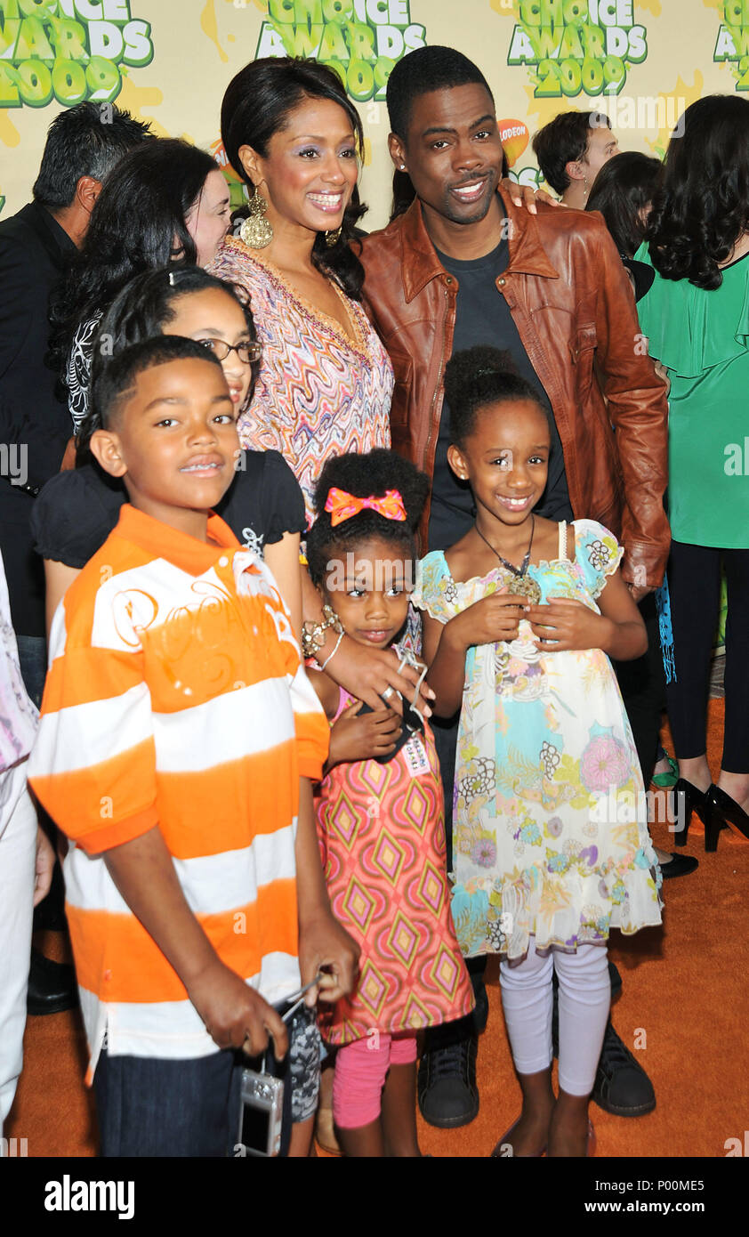 Chris rock with wife and daughter hi-res stock photography and images ...