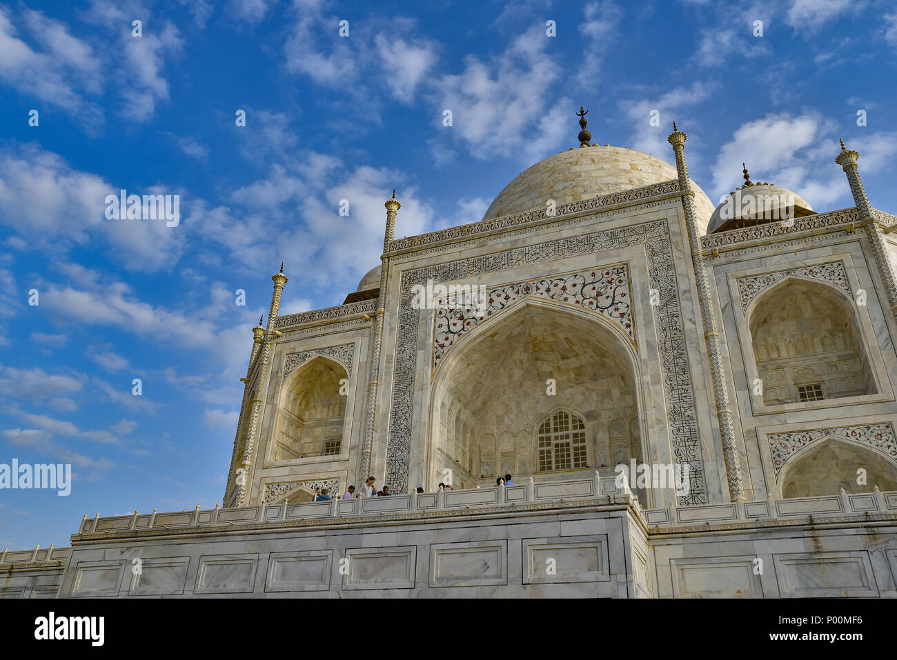 Taj Mahal, a marble mausoleum in Agra, India Stock Photo - Alamy