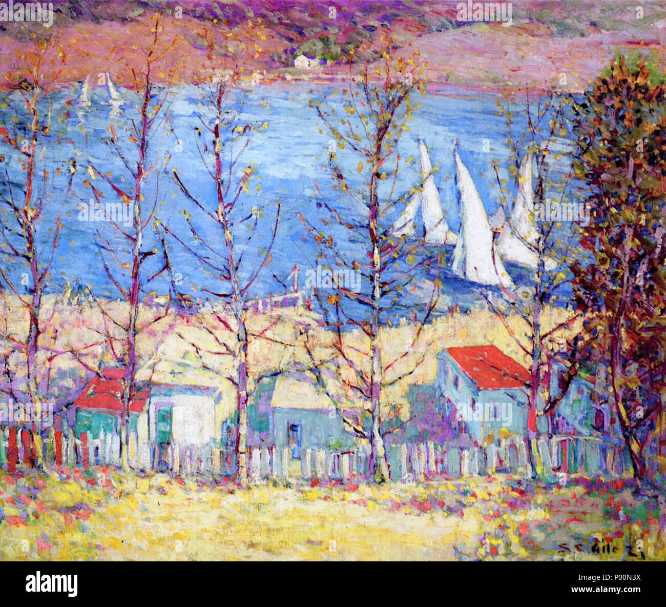 . Русский: Artwork by Selden Connor Gile . before 1947. Selden Connor ...