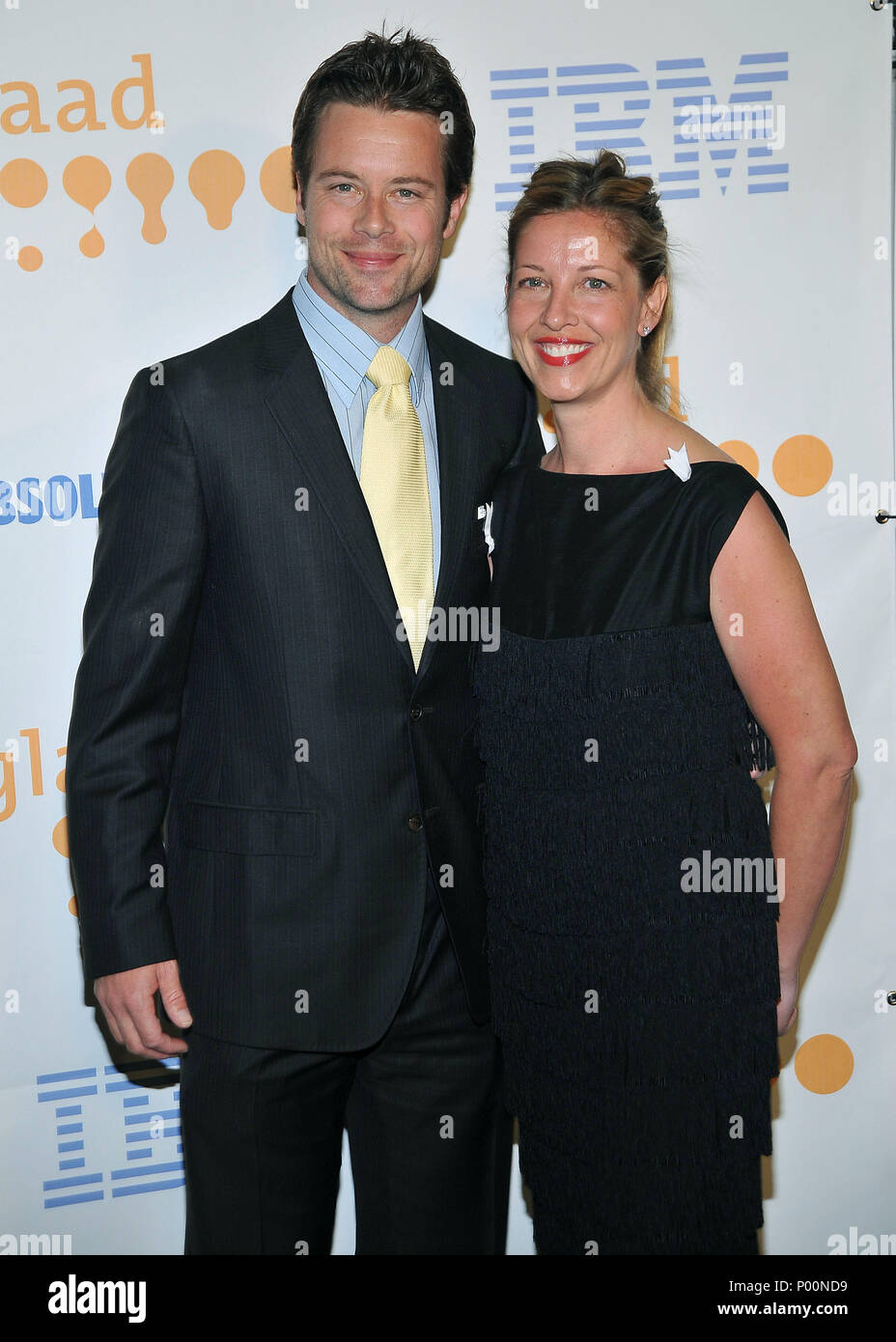 Brad Rowe and wife Lisa - 20th Annual GLAAD Media Awards at The Nokia ...