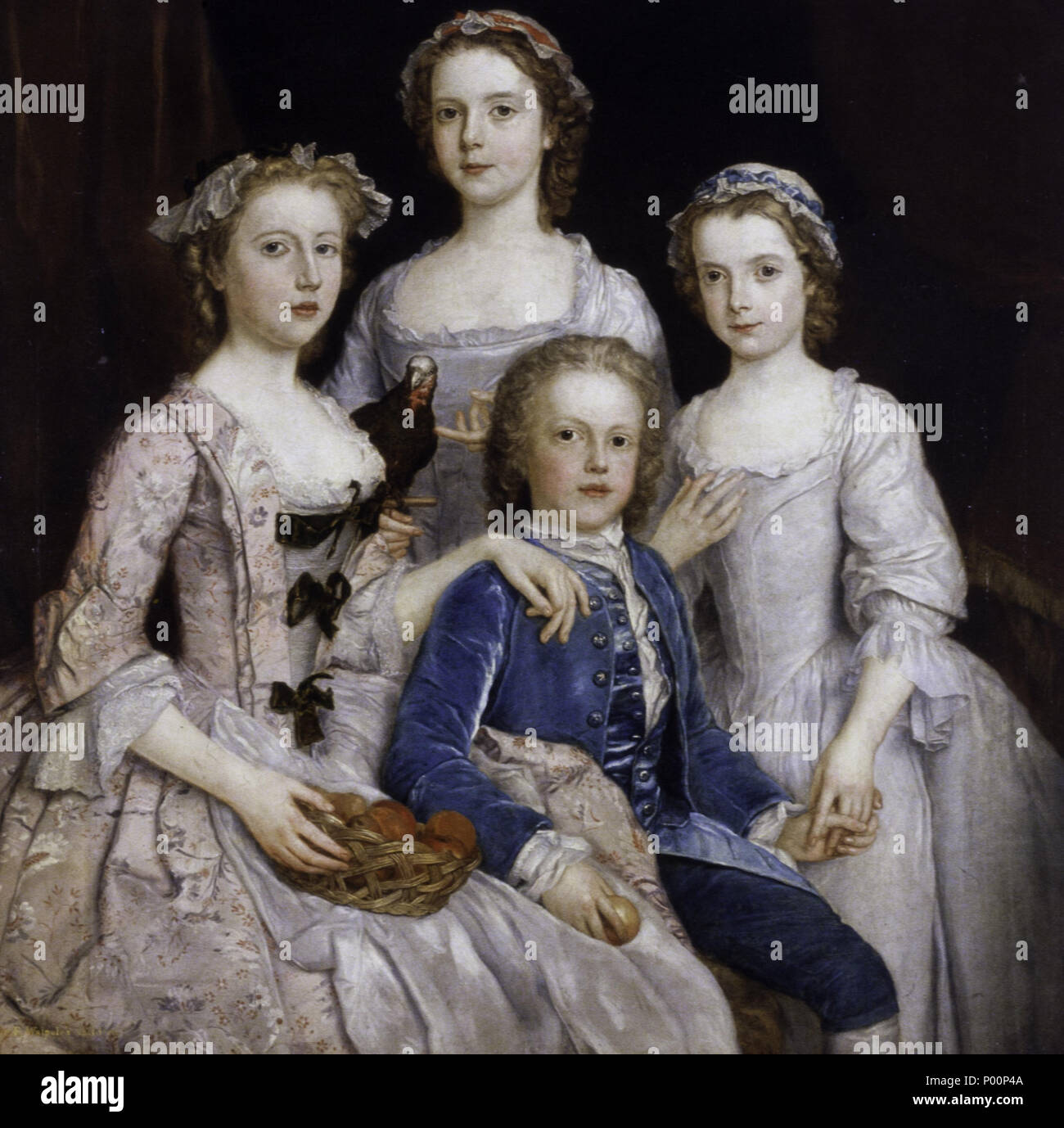 Sir edward walpoles children hi-res stock photography and images - Alamy