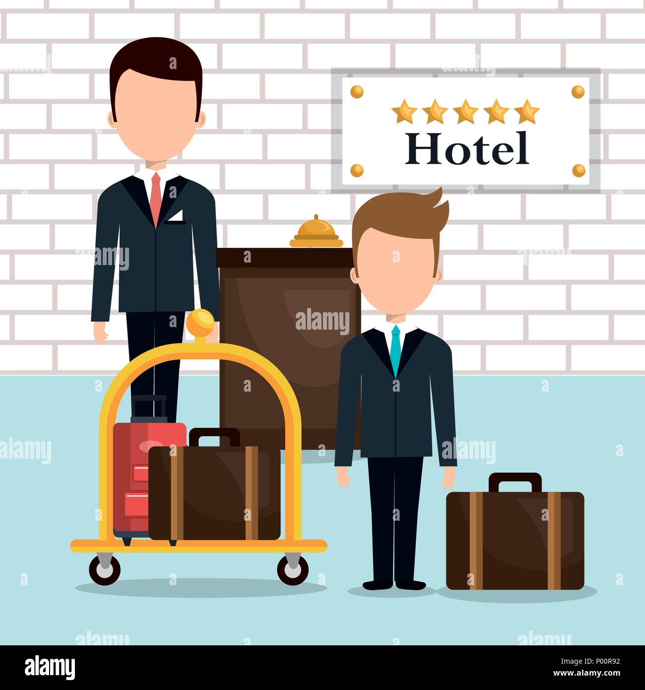 Workers accommodation Stock Vector Images - Alamy