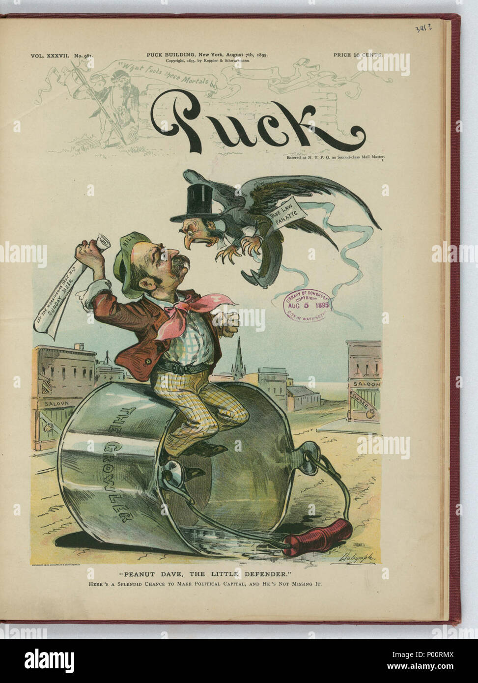 Peanut Dave, the little defender - Dalrymple Stock Photo - Alamy