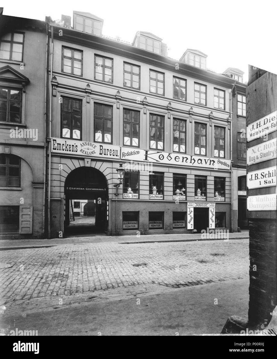 . English: Vestergade 7 in Copenhagen, Denmark 103 Vestergade 7 ...