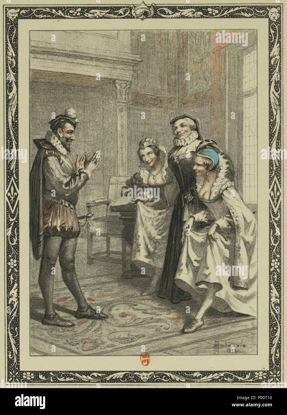 Dames galantes hi-res stock photography and images - Alamy