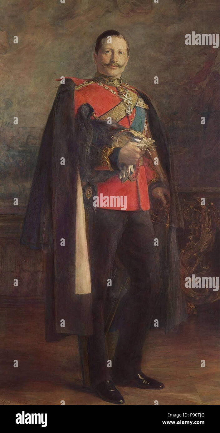 . English: Portrait of Wilhelm II, Emperor of Germany . Wilhelm II, Emperor of Germany (1859 ...