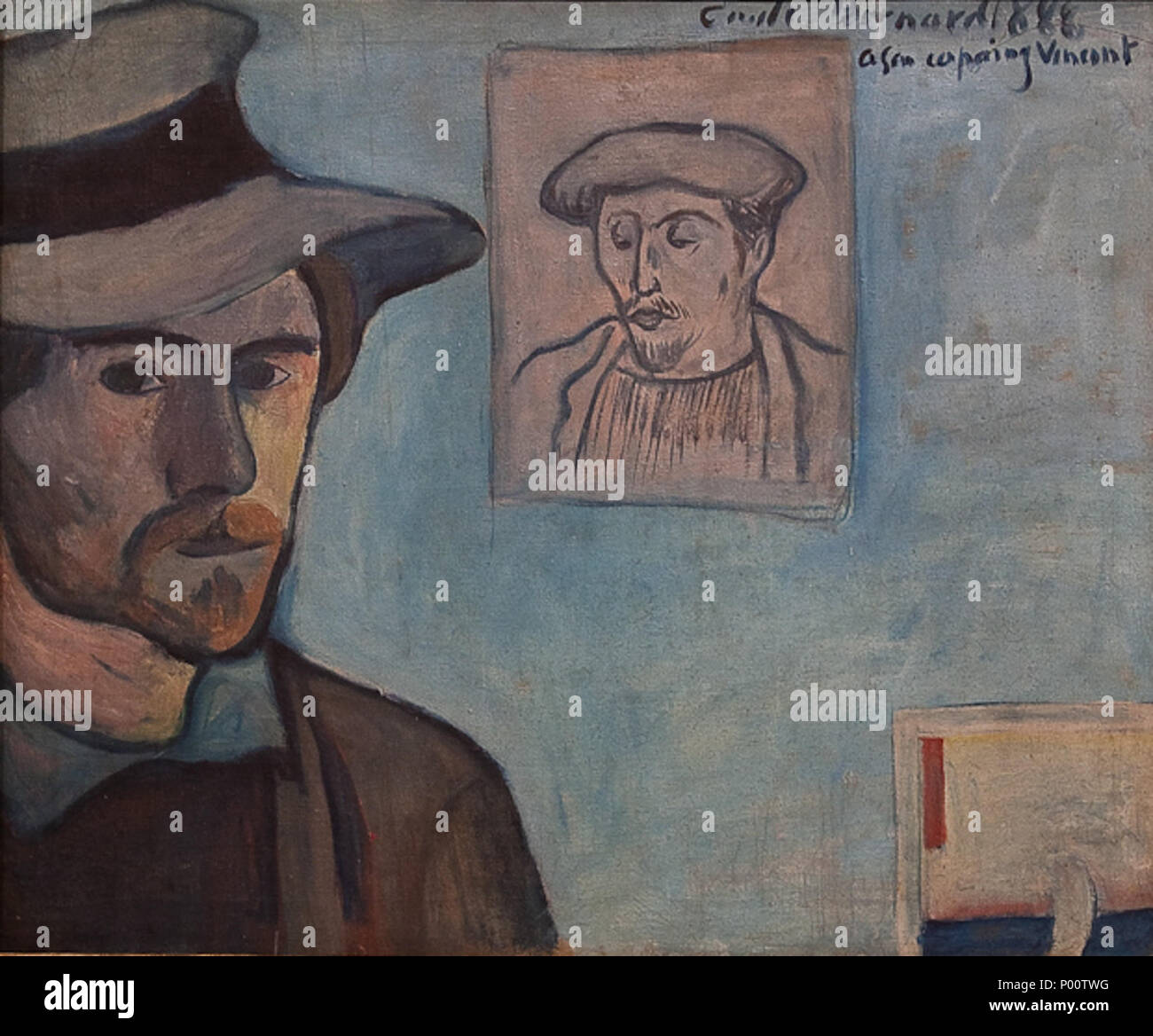 . Self-Portrait with Portrait of Gauguin . 1888 107 WLANL ...