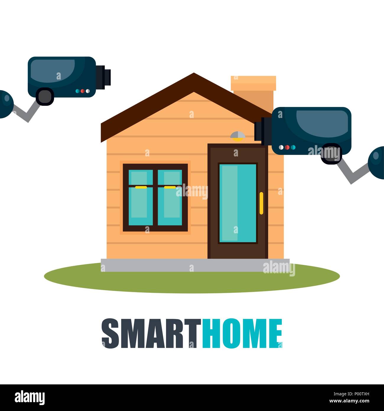 Home automation video Cut Out Stock Images & Pictures - Alamy