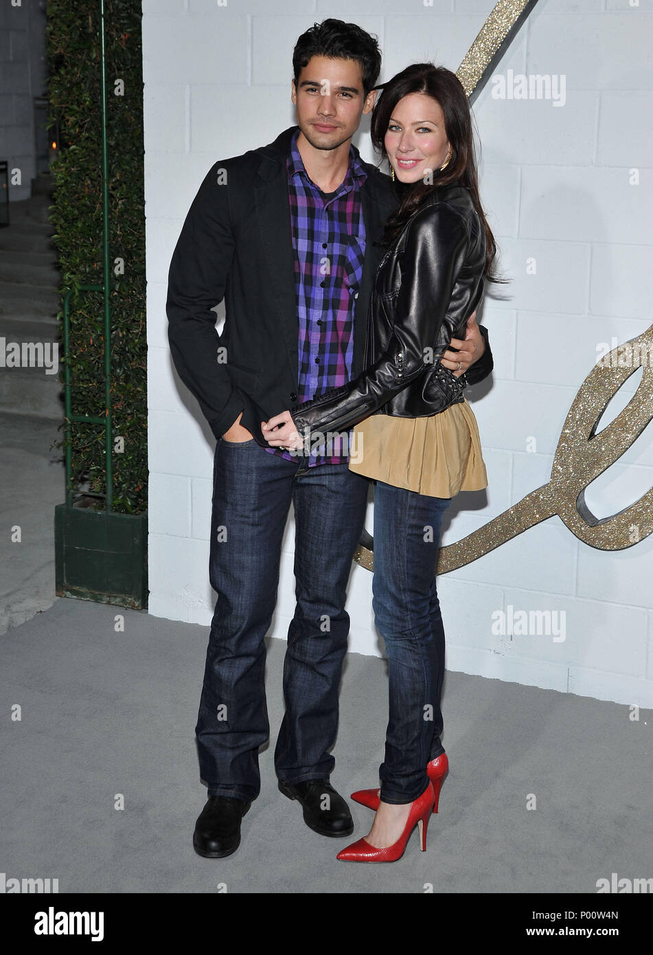 Steven strait wife lynn collins hi-res stock photography and images - Alamy