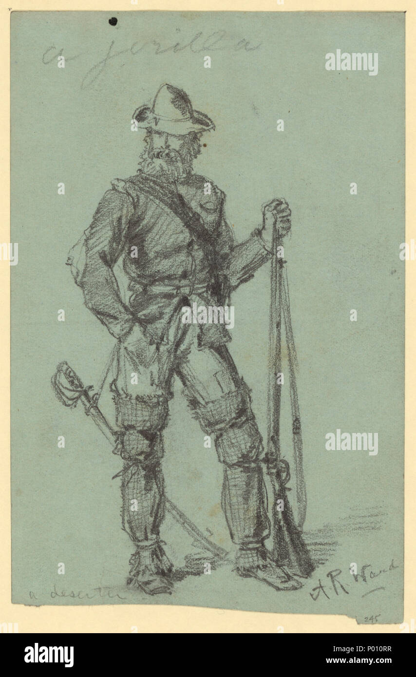 . English: Title: A jerilla [sic]./ A deserter Abstract/medium: 1 ...