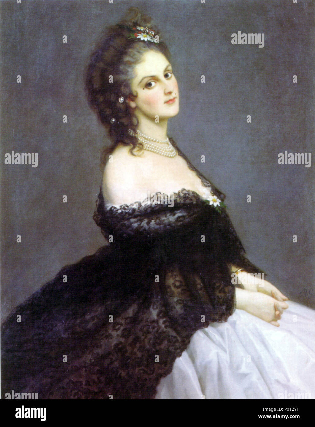 . Portrait of Virginia Oldoini, Countess of Castiglione . 1862 20 ...