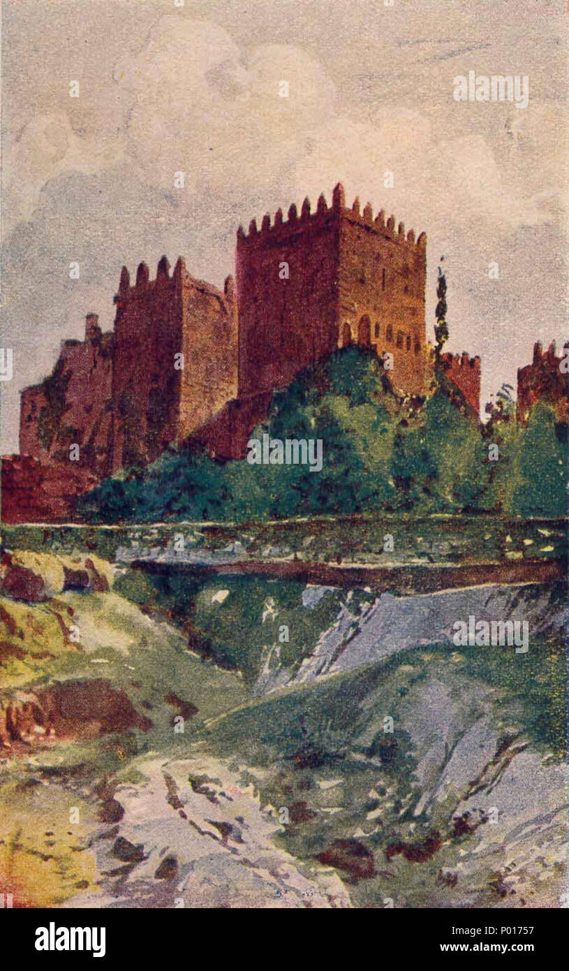 2 Castelo de Guimarães (Roque Gameiro, Quadros da História de Portugal ...