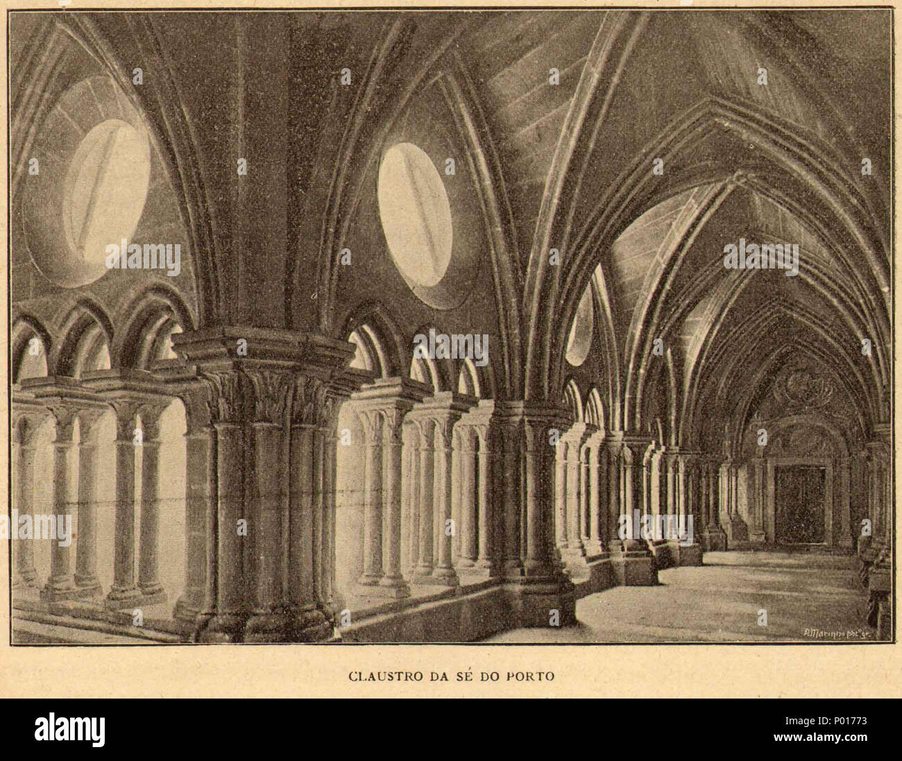 2 Claustro da Sé do Porto - História de Portugal, popular e ilustrada ...