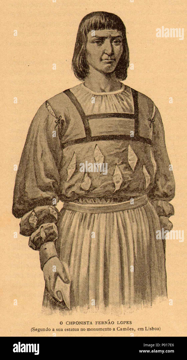 3 Fernão Lopes - História de Portugal, popular e ilustrada Stock Photo ...