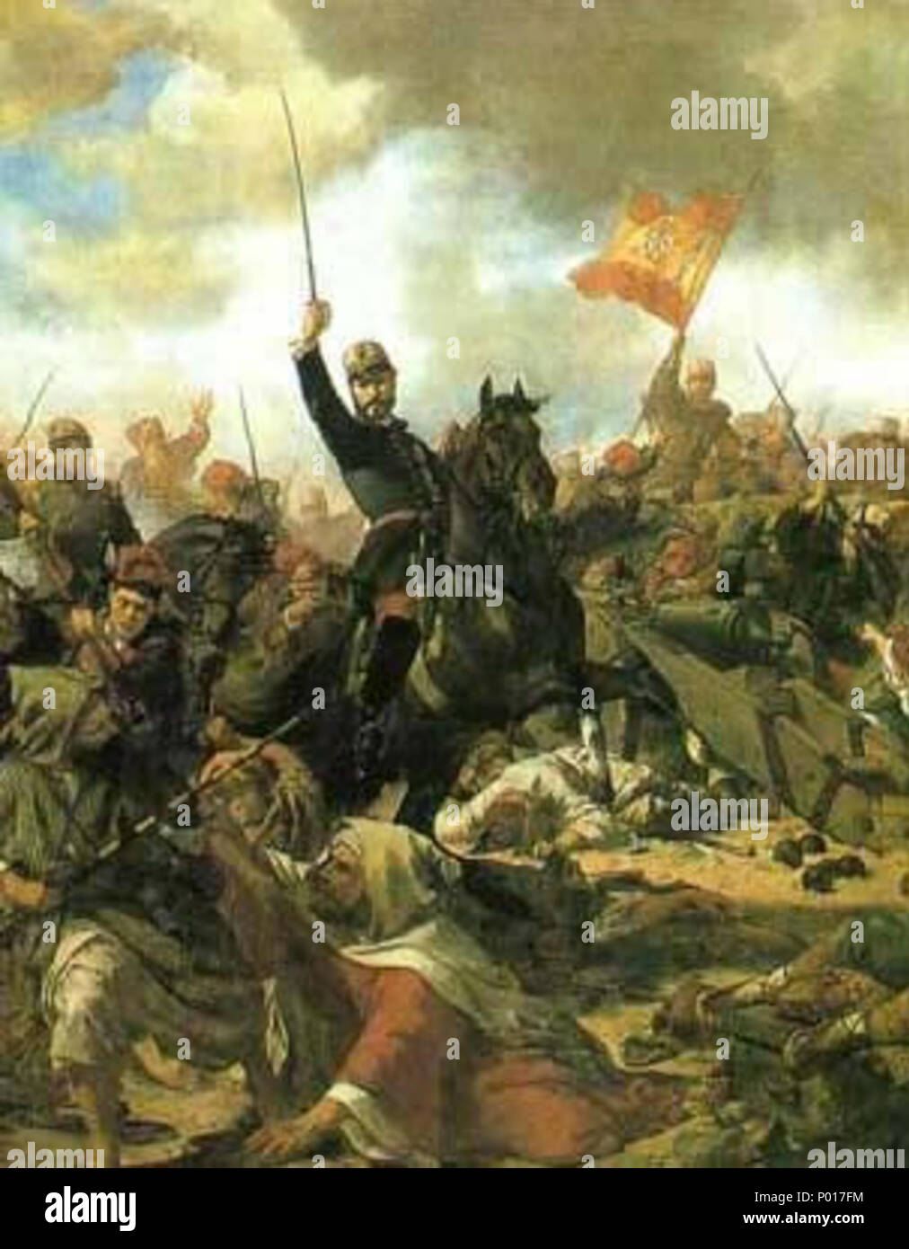 3 General Prim en la batalla de Tetuán Stock Photo - Alamy