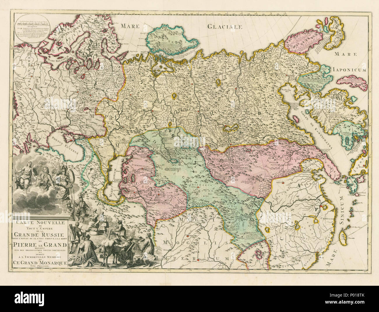 . English: A New Map of the Entire Empire of Great Russia in Its State ...