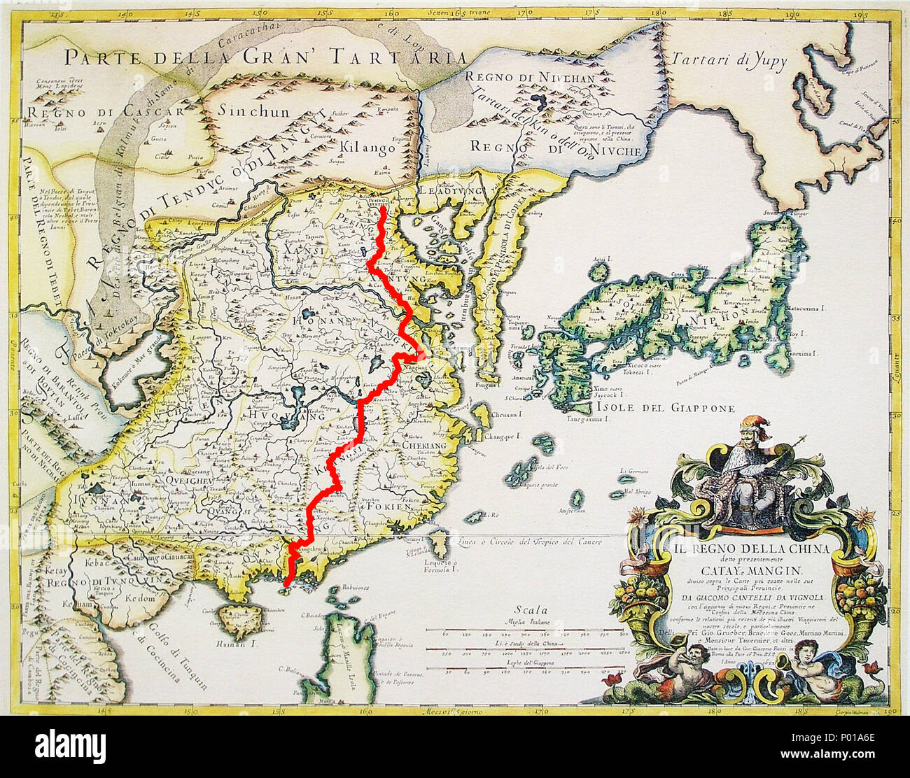 1689 map hi-res stock photography and images - Alamy